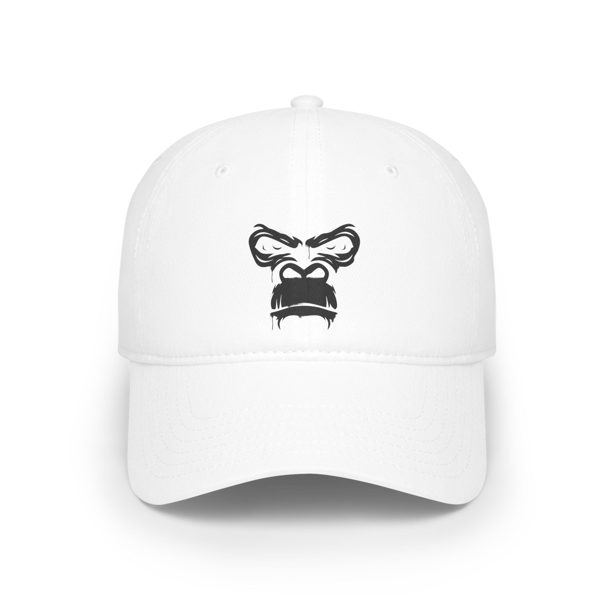 Rebel Ape Gorilla Logo Cap – Low Profile Cotton Baseball Hat – Ragin' Ape